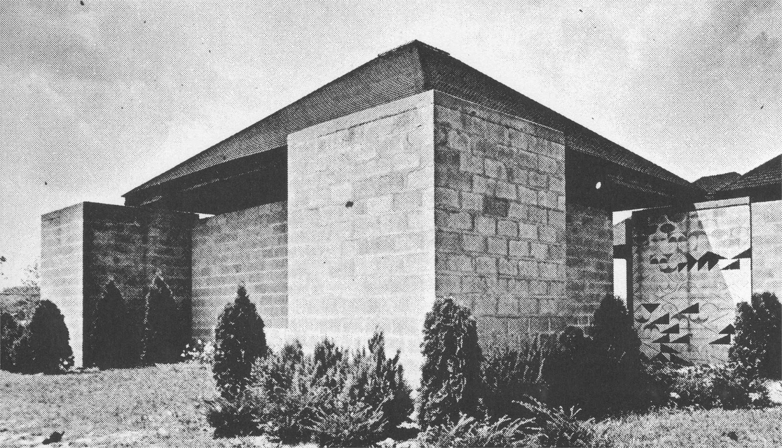 arquitecturadescubierta: JEWISH COMMUNITY CENTER. LOUIS.I. KAHN. 1954-59