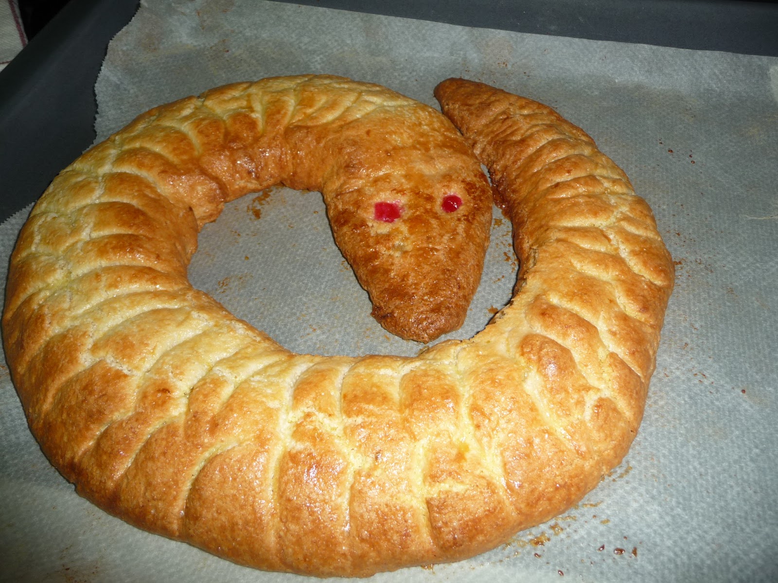 Las recetas de Romy: Culebra de mazapán y cabello de ángel