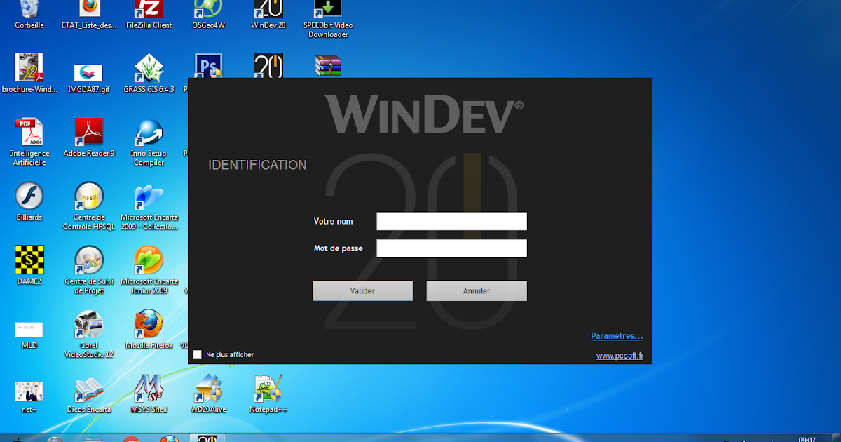 Conception et Réalisation d'une base des données en WinDev 20 ~ Bureau ...