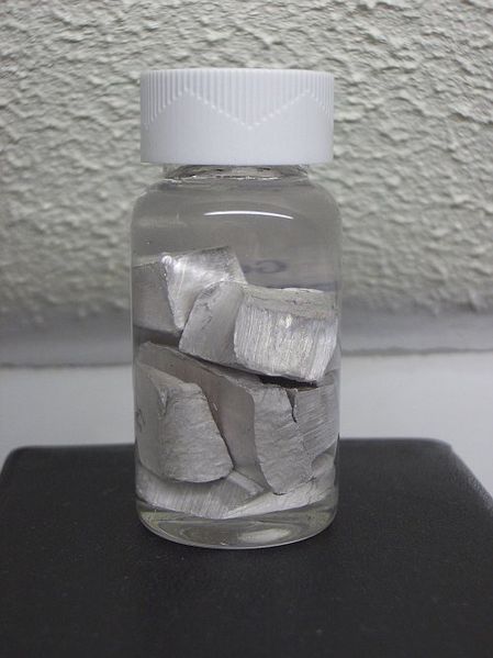 Quimica en Vicente Lopez: Metal Sodio almacenado bajo parafina