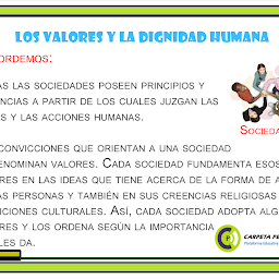 VALORES Y DIGNIDAD HUMANA