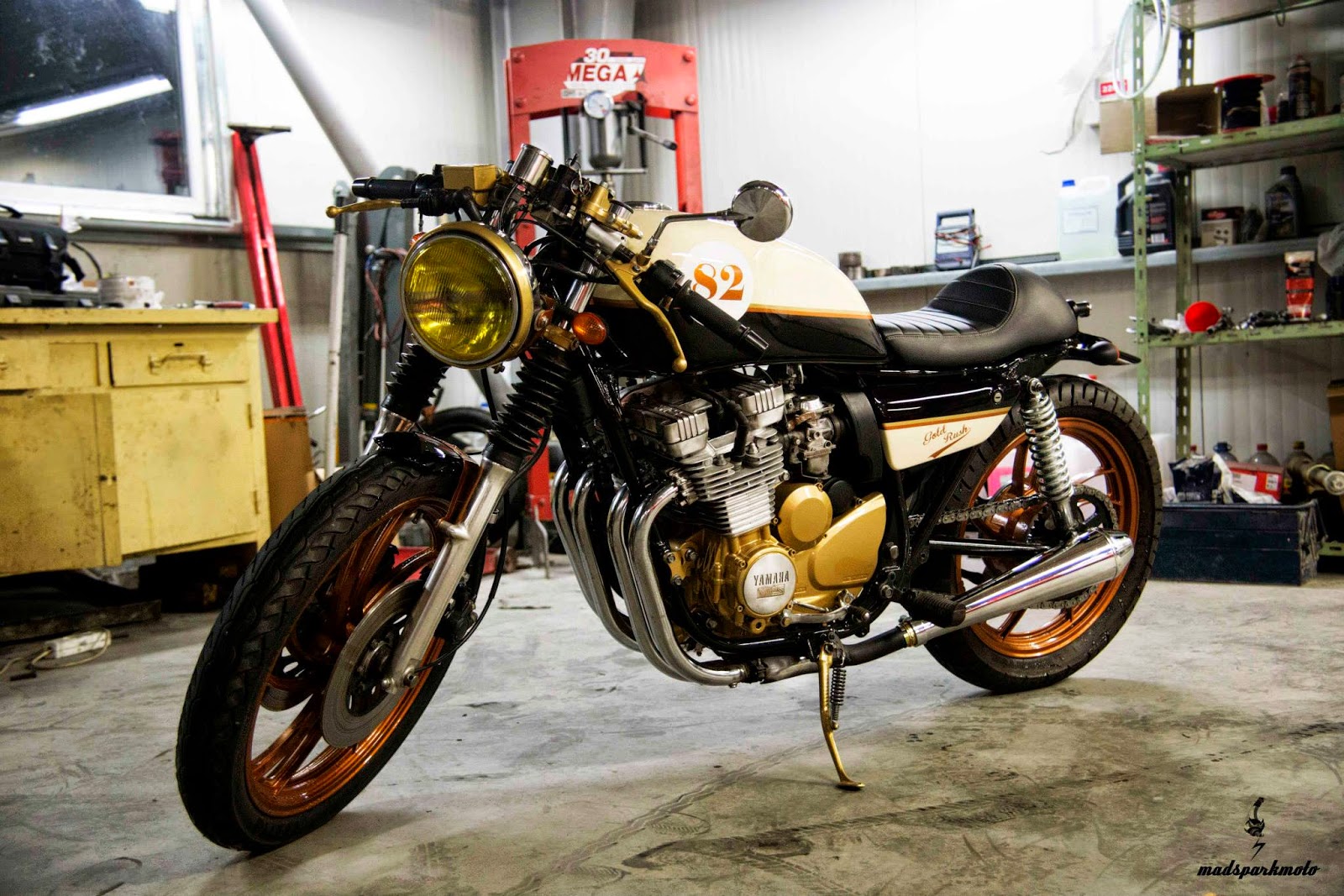 Gold Rush - RocketGarage - Cafe Racer Magazine