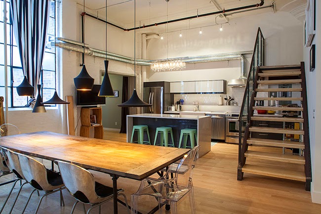 ESTILO RUSTICO: Loft Rustico en Toronto