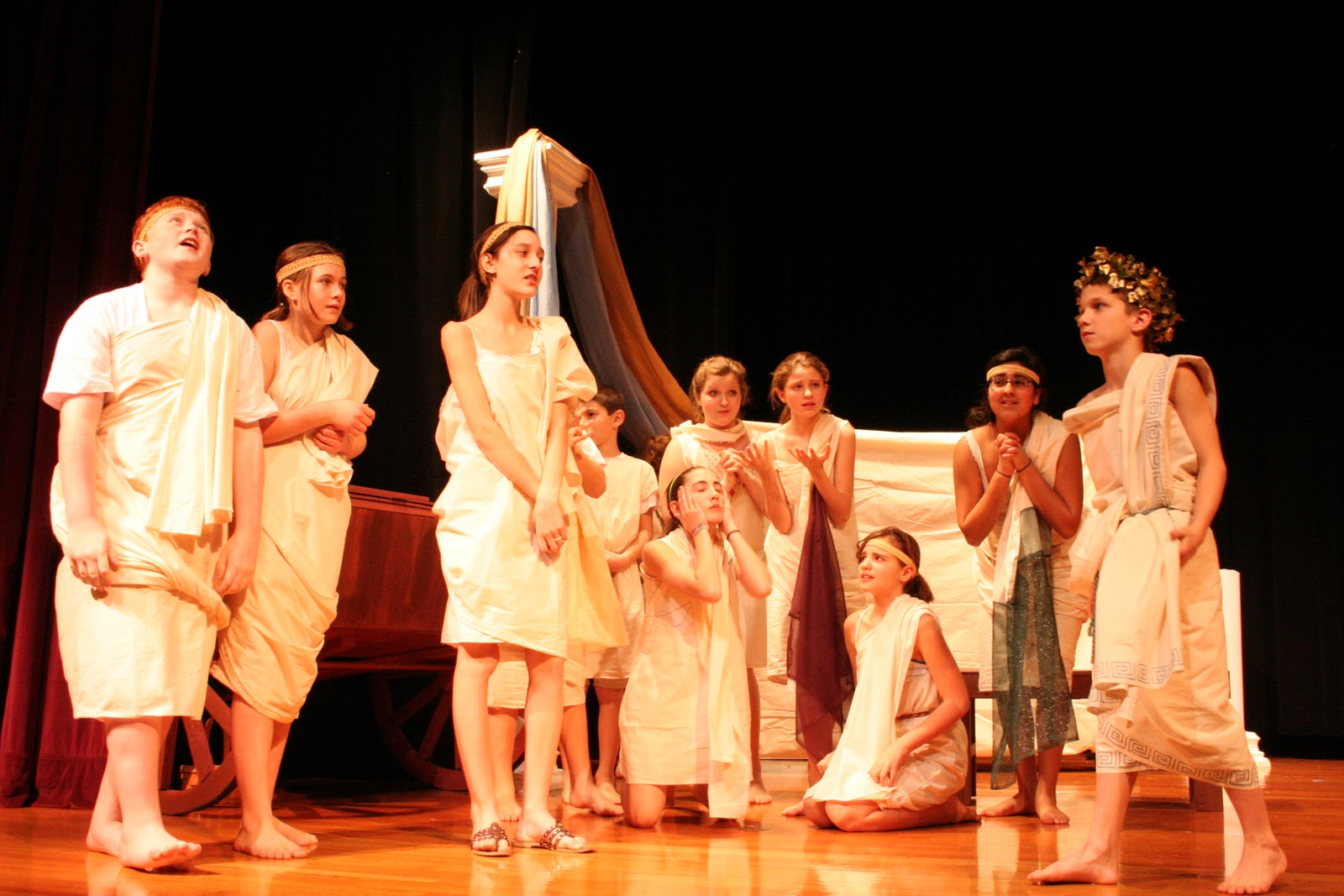 "Circus Olympus" ... Greek Theatre!: King Midas Production Photos