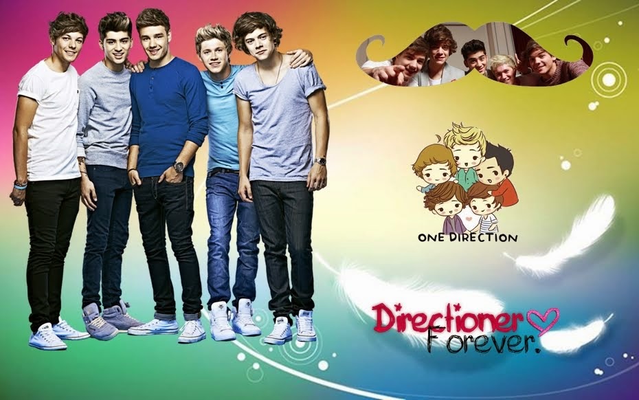 Directioner 4ever: Imagen para colorear