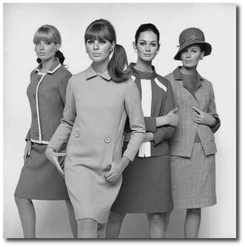 El baúl de Pepe: Fotografías fashion moda años 60s