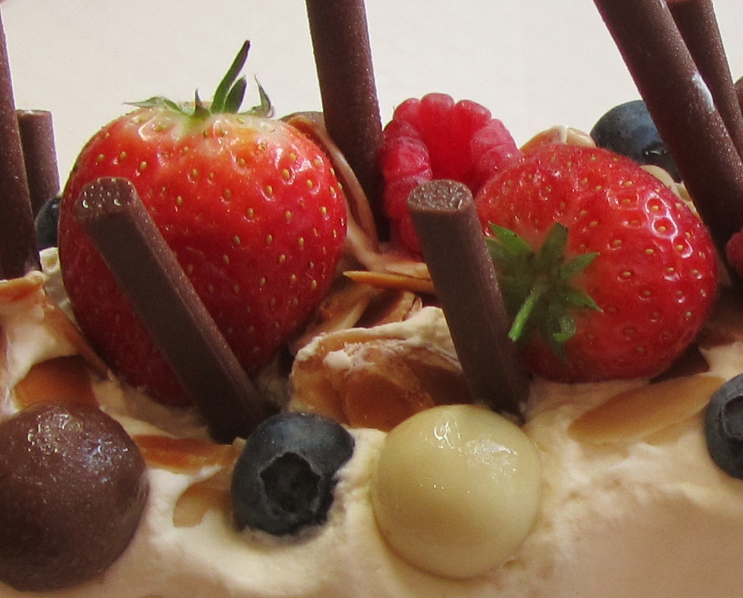 Maxine's Mix Ups x: 'N' is for....Nut and Mixed Berry Roulade