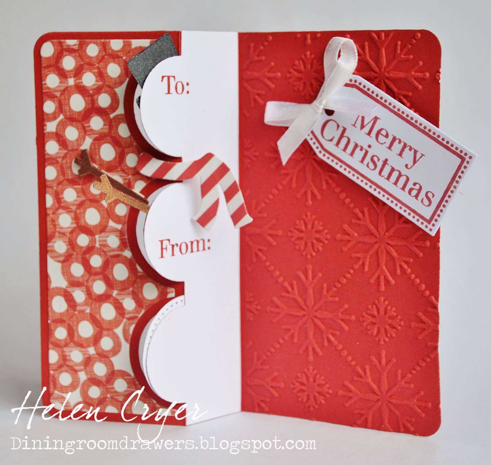 The Dining Room Drawers: Sizzix Triple Circle Flip-Its Cards