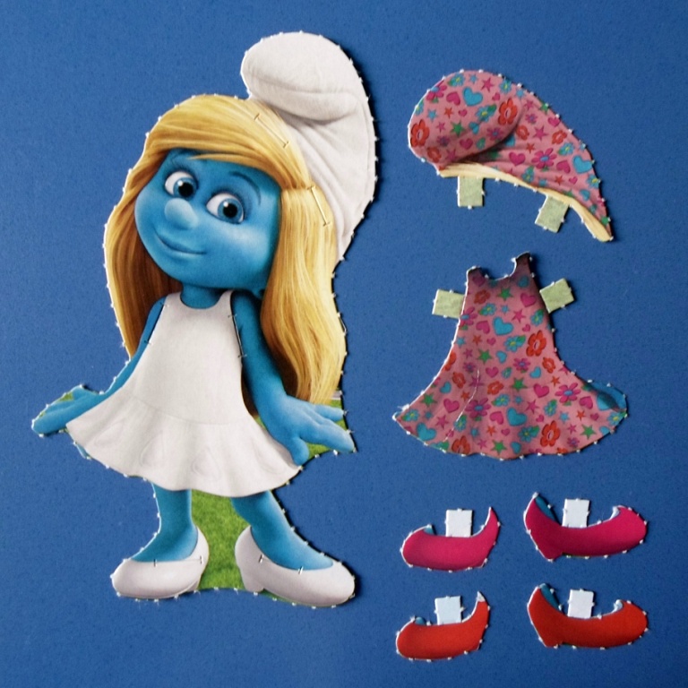 Mail Adventures: Paper Smurfs