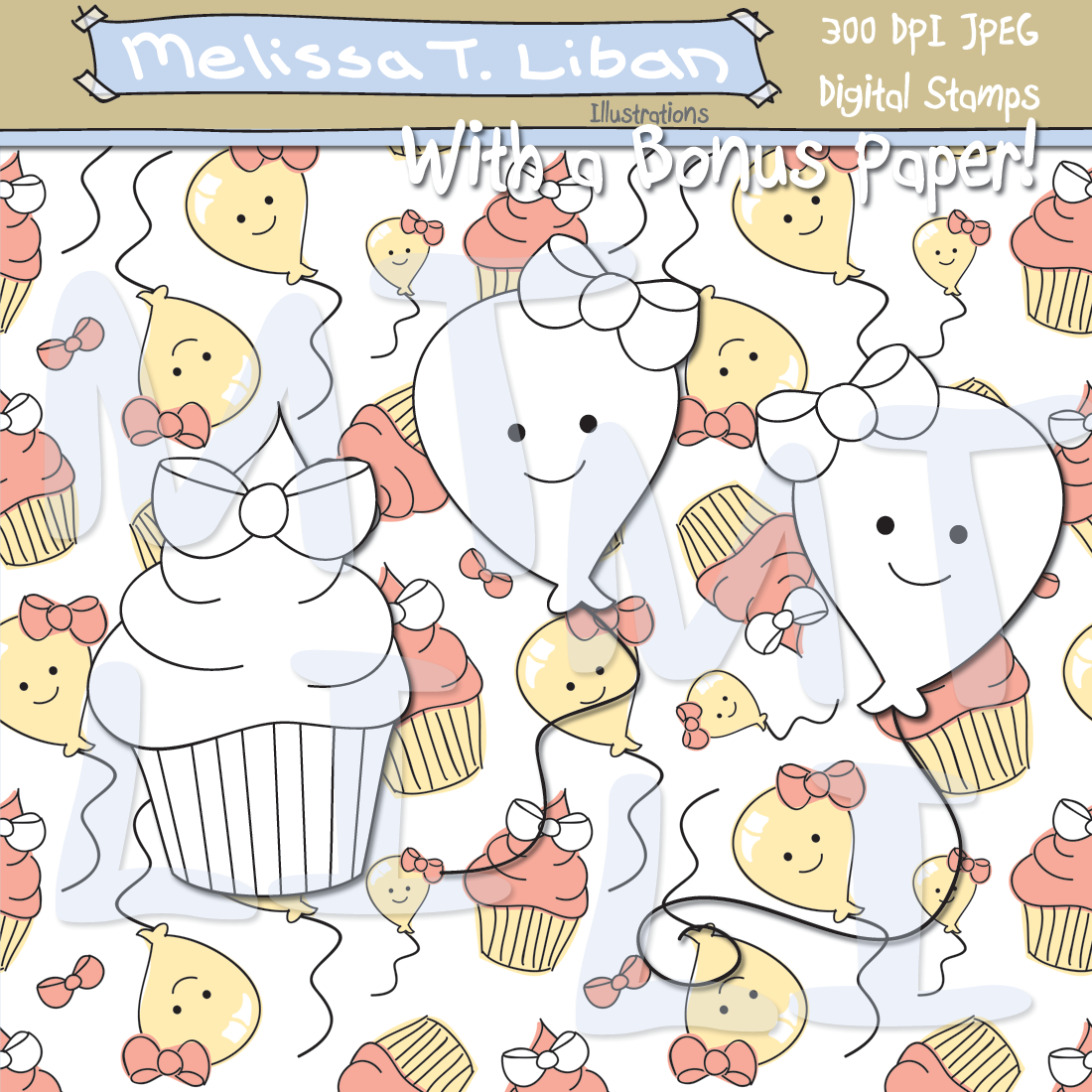 Melissa T. Liban Illustrations Cute Crafty Land: Some New Cute Digital ...