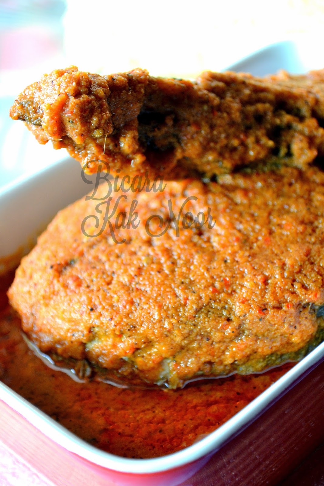 Pulut Kuning & Rendang Ikan Tongkol - Dapur Kak Noor