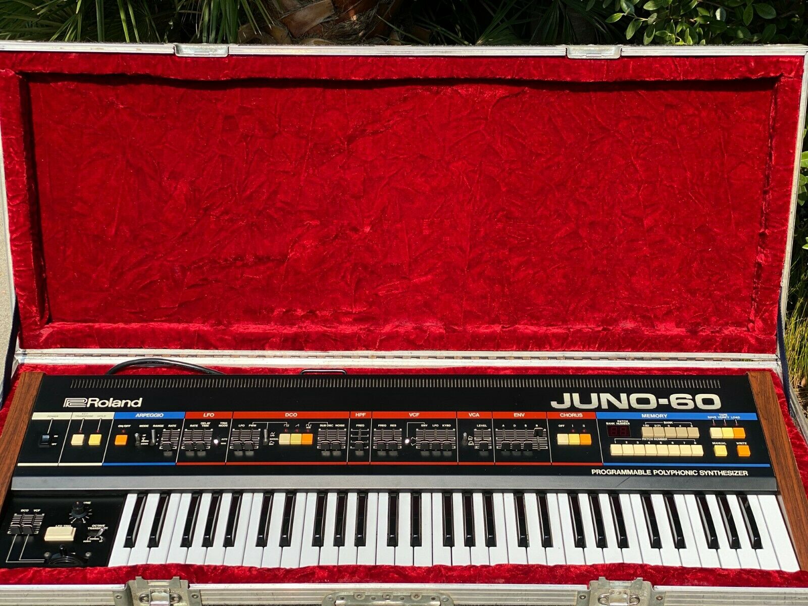 MATRIXSYNTH: Roland Juno-60 Analog Synthesizer With Custom Case and JSQ ...