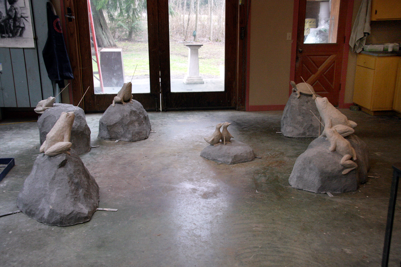 Georgia Gerber: Water Feature for the "The Grove at Shrewsbury"