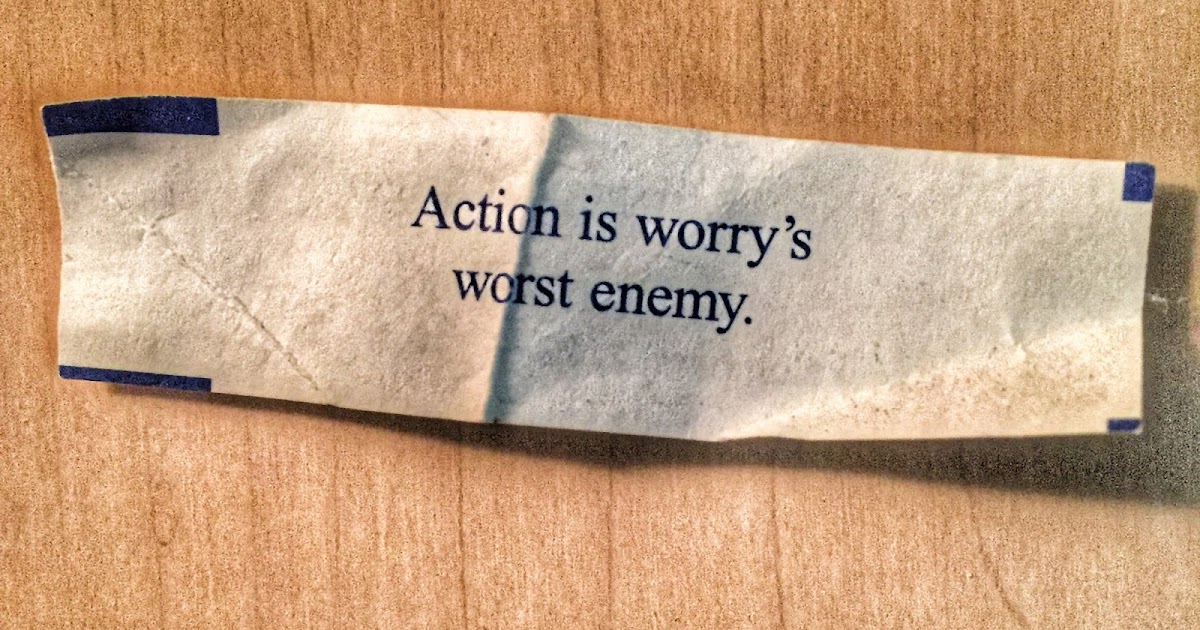 Action is Worry's Worst Enemy