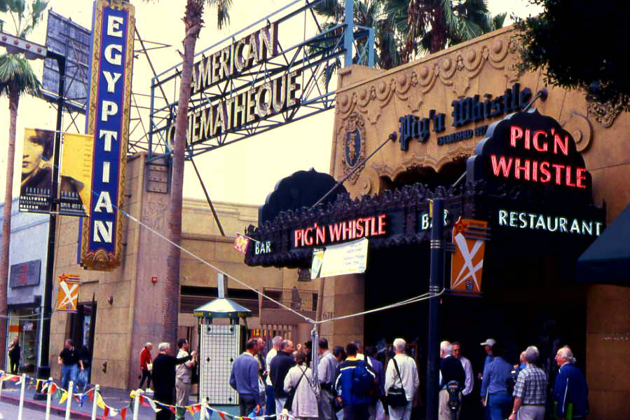 Los Angeles Theatres: Egyptian Theatre: Hollywood Blvd. views 1955 to ...