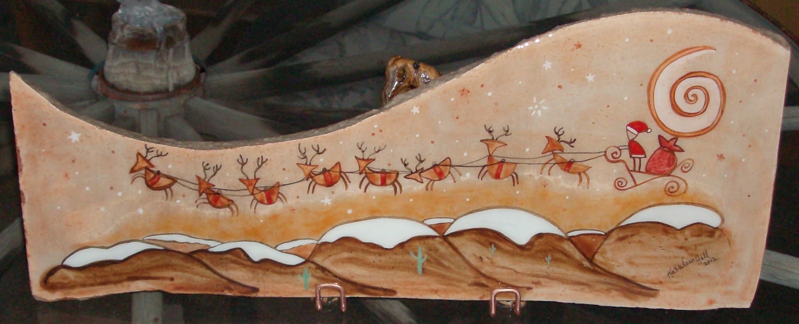 Kathys Art: B.C. Santa