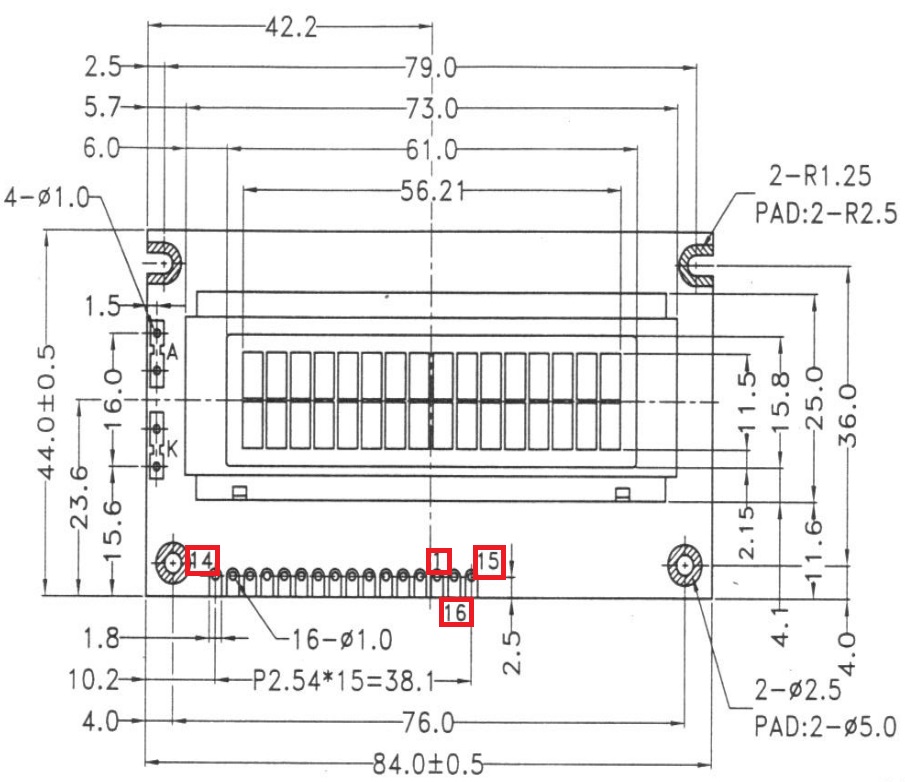 Rob's Raspberry Pi blog: Raspberry PI - Controlling 16 x 2 LCD Display with Python