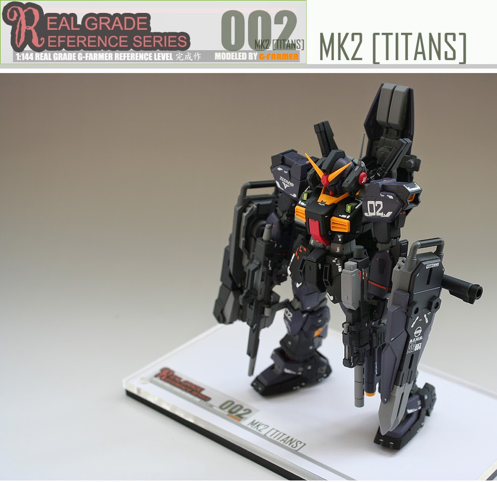 GUNDAM GUY: RG 1/144 Gundam MK2 [TITANS] R.G. Reference Series 002 ...