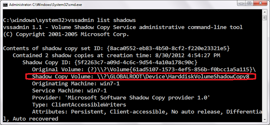Yogesh Khatri's forensic blog: Volume Shadow Copy to Logical Evidence ...