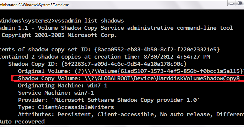 Yogesh Khatri's forensic blog: Volume Shadow Copy to Logical Evidence ...