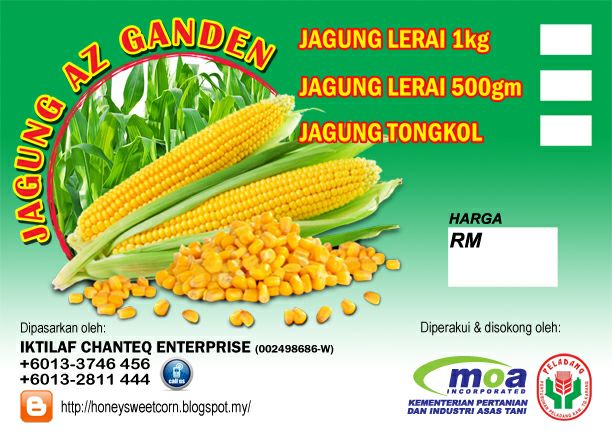 Honey Sweet Corn: JAGUNG MADU AZ GANDEN BERI PELUANG KEPADA RESELLER ...