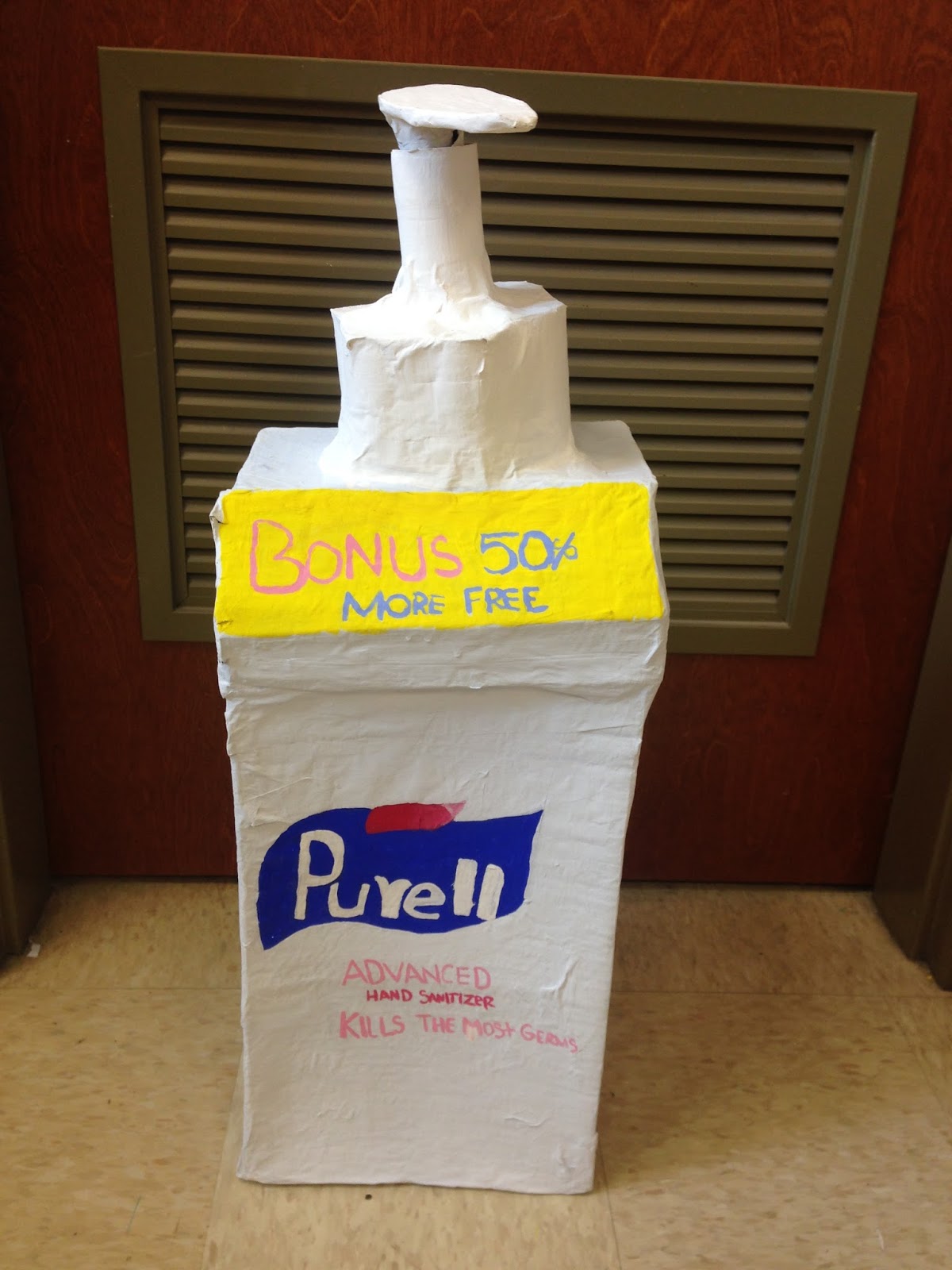 All children are artists...: 8th Grade: Pop Art paper mache large scale ...