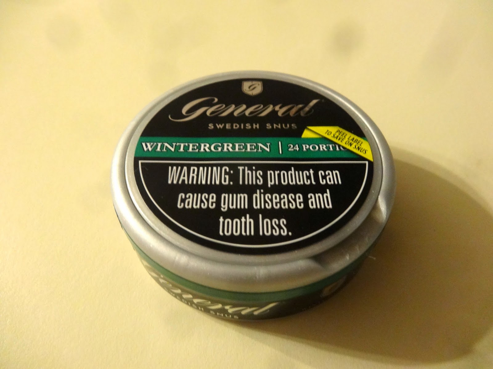 Snubie.com: General Snus in America (US vs Swedish) and the Warning ...