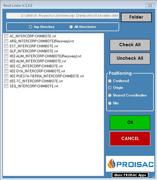 Revit Add-Ons: R-Linker – Batch Link RVT Files