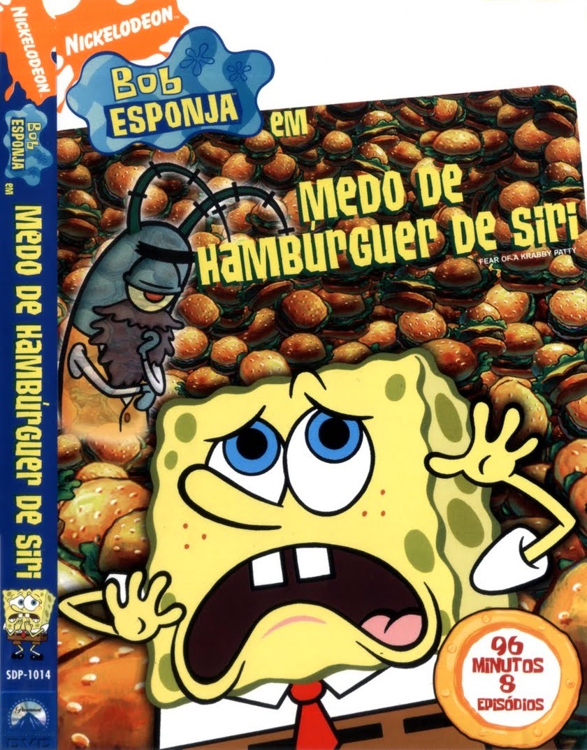 Baratta-infantil: Bob Esponja - Medo de Hambúrguer de Siri