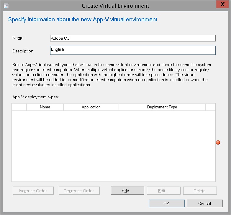 ConfigMgr and MSI Guide: App-V Virtual Environment in SCCM