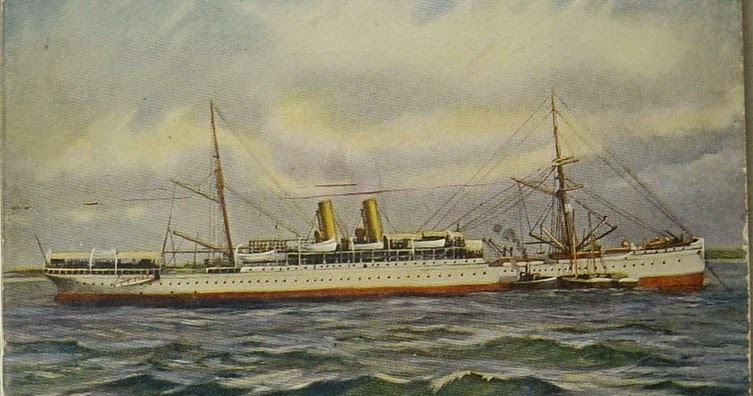 PoSeWe - Maritime Bilder: SS Reichspostdampfer PREUSSEN (1886)