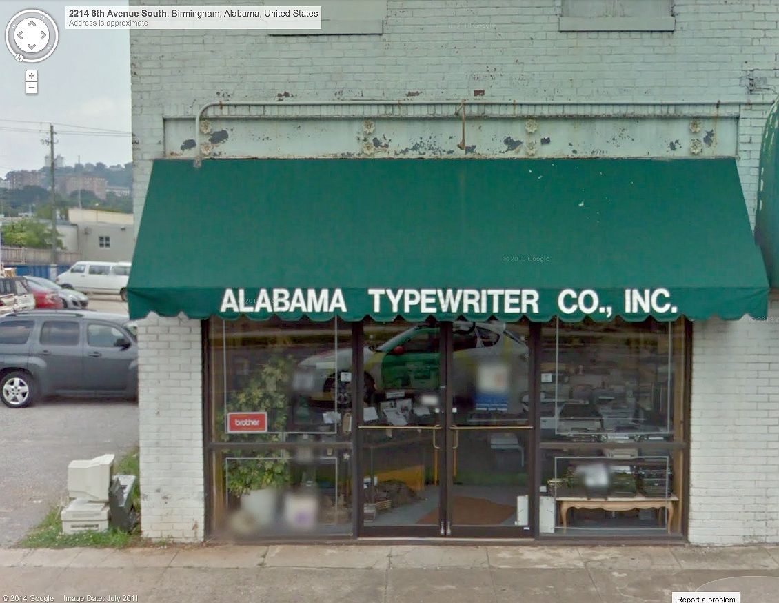 Typewriter shops of America: Alabama, Alaska, Arizona, California/ /THE ...