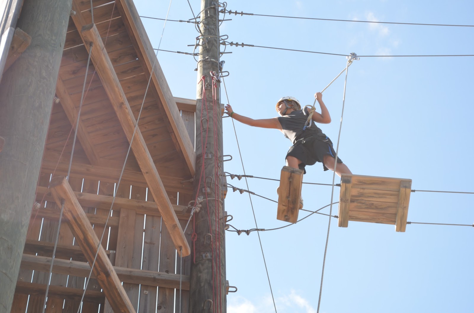 Summers of Pathways: High Ropes - Cabin Trust & Cabin Share