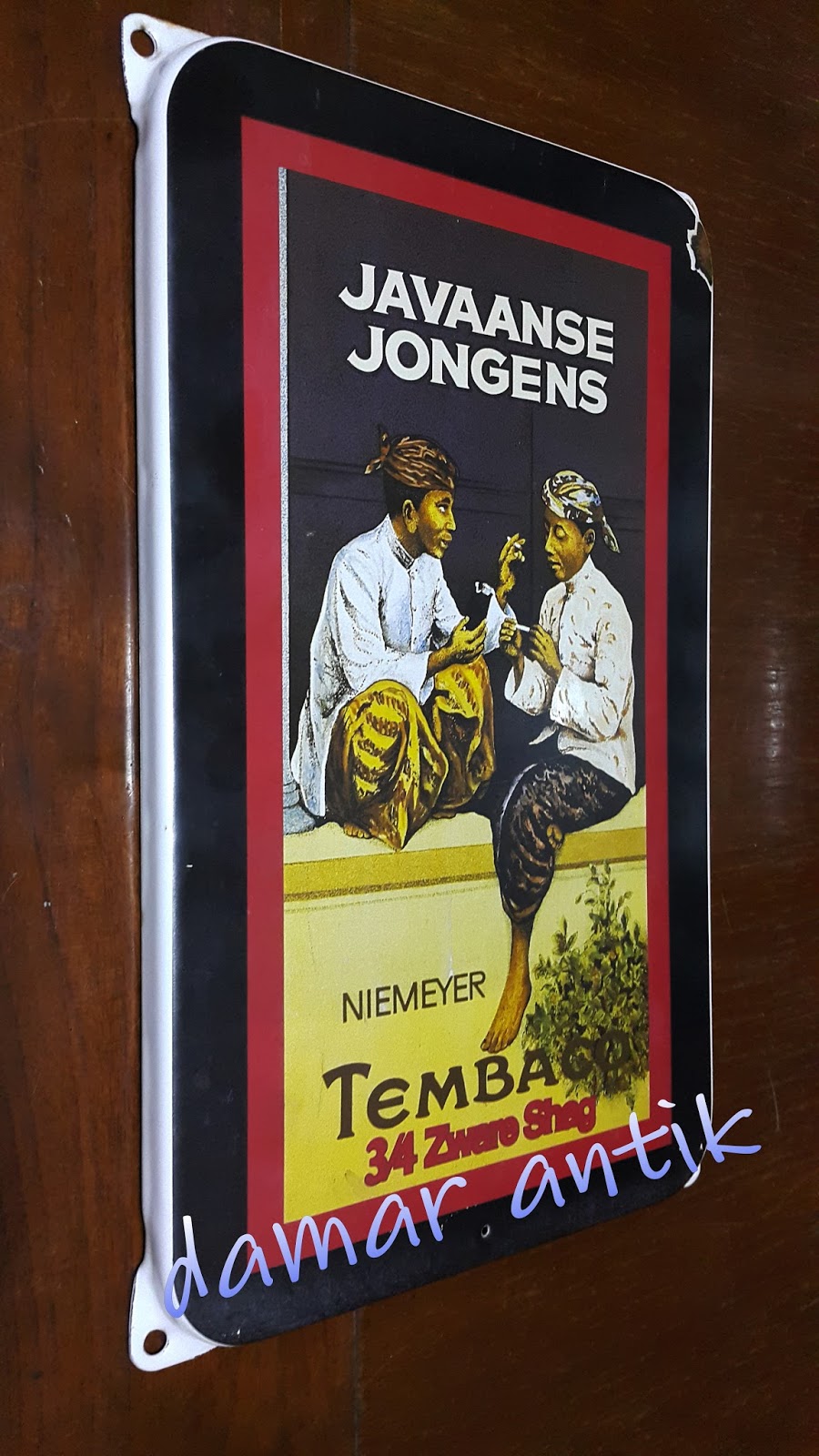 Damar Antik: Iklan Enamel TEMBACO ( SOLD )