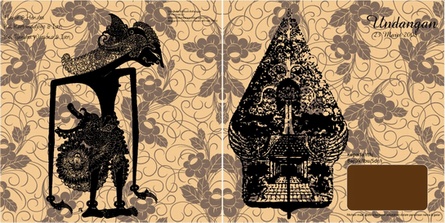 Photos Wedding: Java Themed Wedding Invitation Designs Puppets