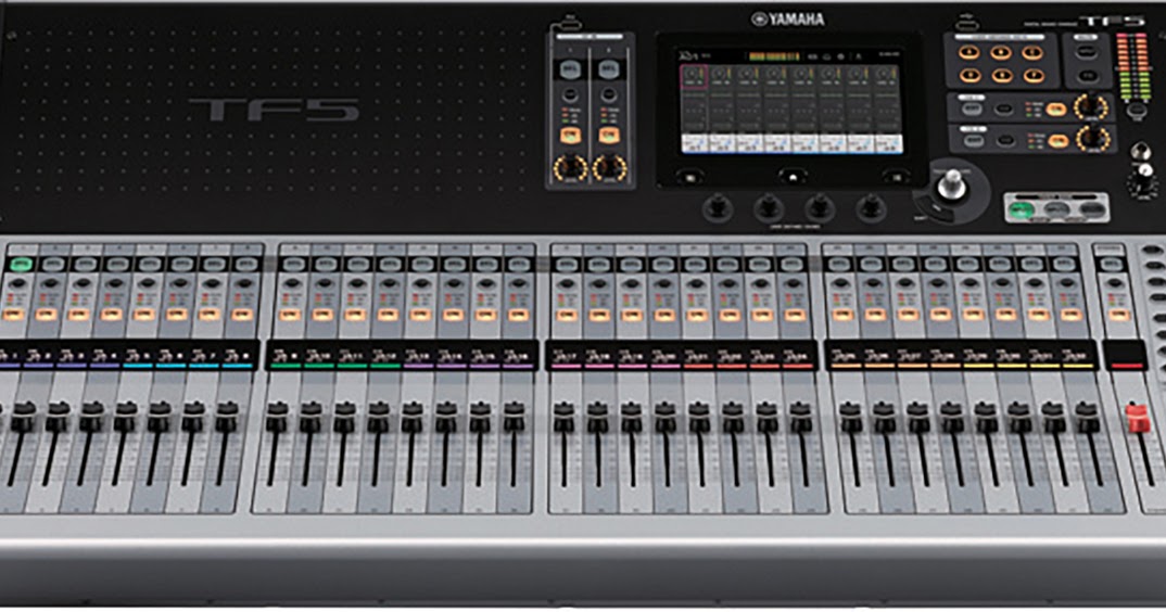 Health, News and Entertainment: Yamaha TF5 32 Channel Digital Mixer