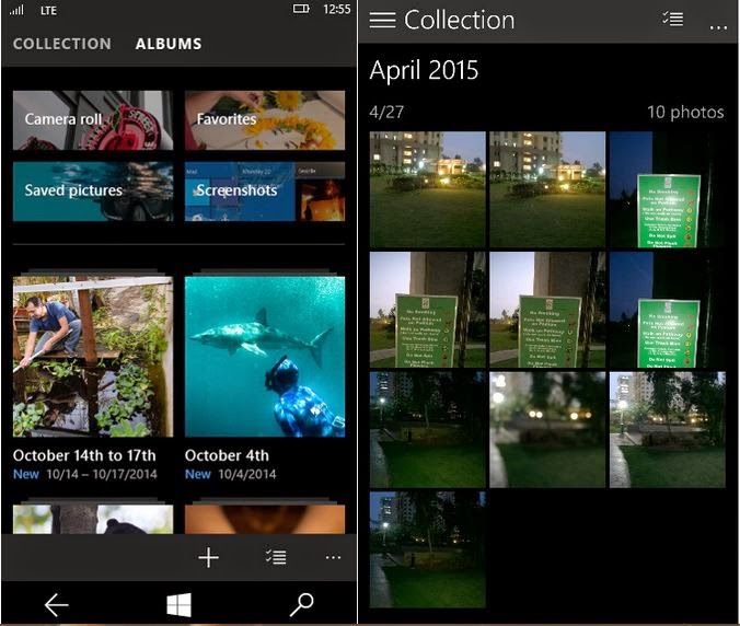 Phone Updates: Windows 10 Photos app finally gets Albums