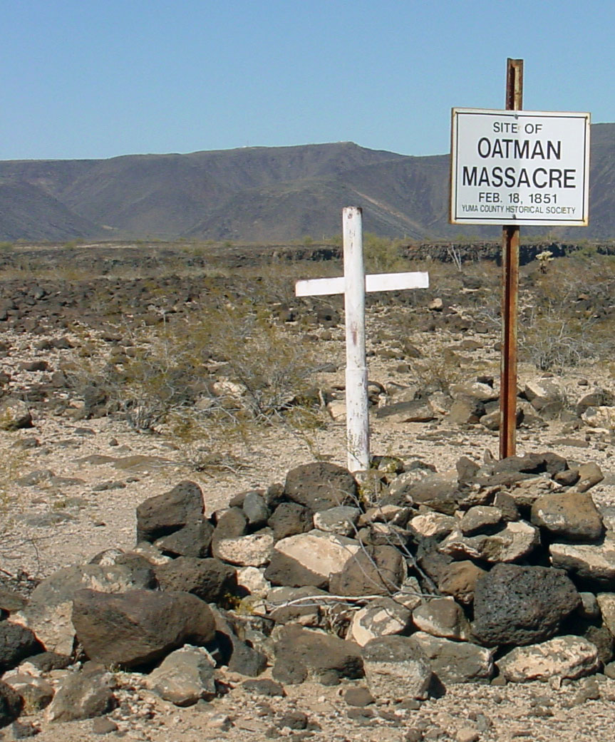 Oatman: The Massacre, Town and Haunted Hotel