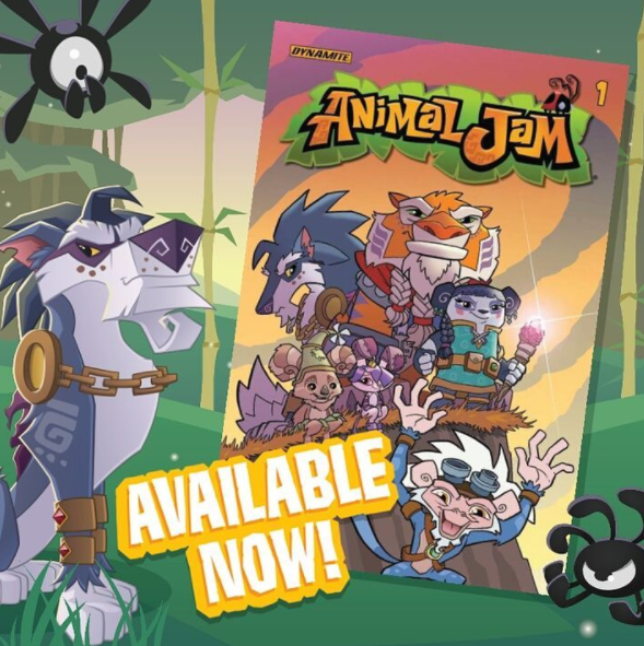 The Animal Jam Whip: Animal Jam Comic Books Announcement