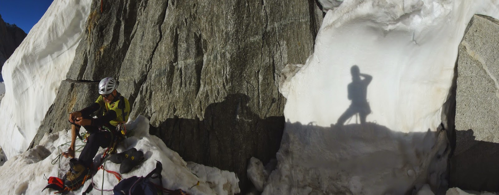 Grand Capucin 3838 mts, "Via Bonatti-Ghigo"