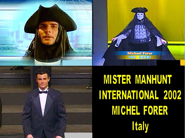 MISTERS MANHUNT: MISTER MANHUNT INTERNACIONAL 2002 - SEMIFINALISTAS