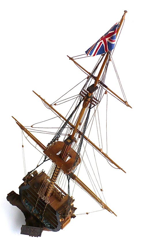 The Great Canadian Model Builders Web Page!: HMS Victory Cutaway