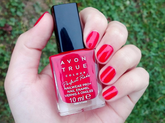 Avon True Colour Perfect Reds Nailwear Pro+ in Red Bombshell — Lana Talks