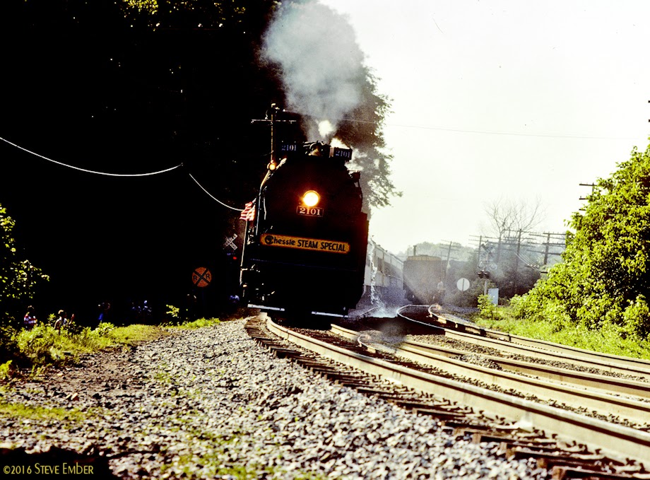 Thunderflakes: From Reading Rambles to Chessie Steam Specials