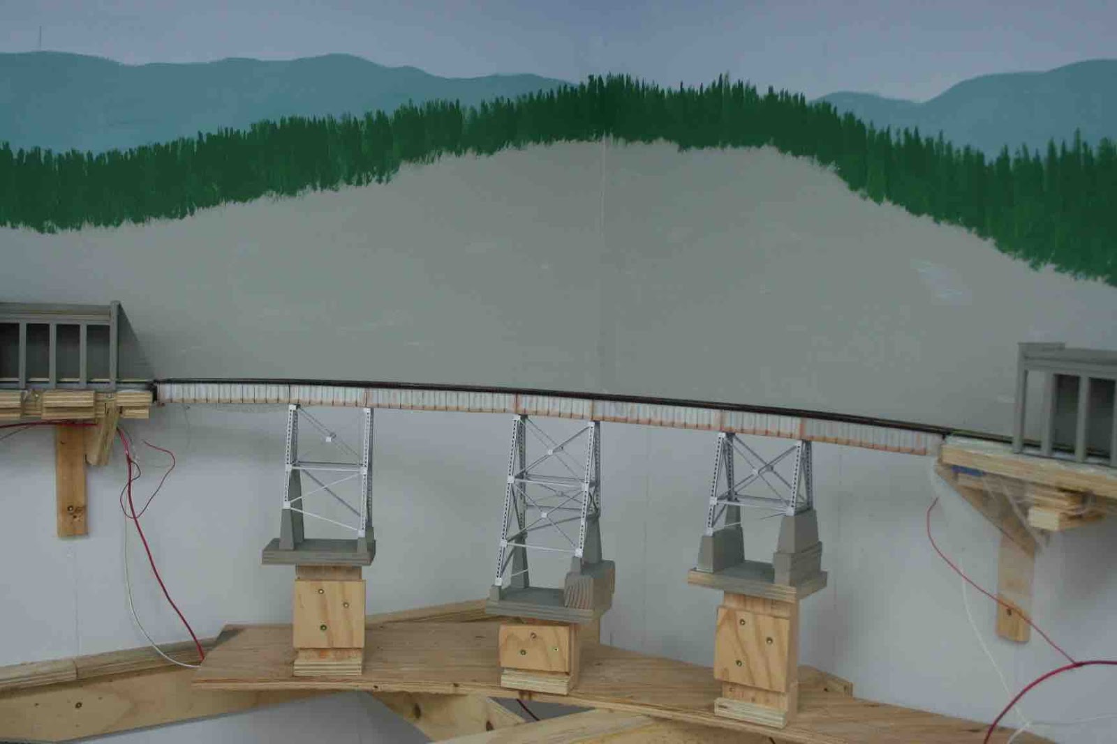 Southern Pacific Cascade Line: NOISY CREEK TRESTLE – 1— BASIC STRUCTURE