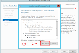 Techies Sphere: Enabling BitLocker on MS Windows Server 2012 or 2012 R2.