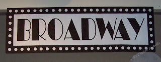 Jill's Creative Umbrella: For the Stage - Broadway Sign