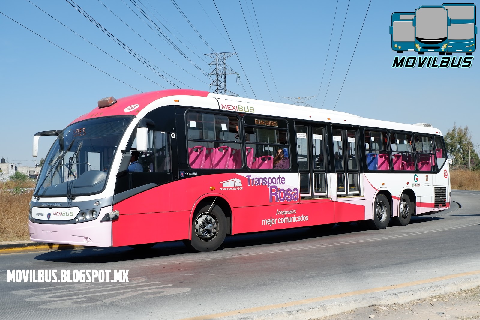 Tercer aniversario del Mexibus Línea 2.