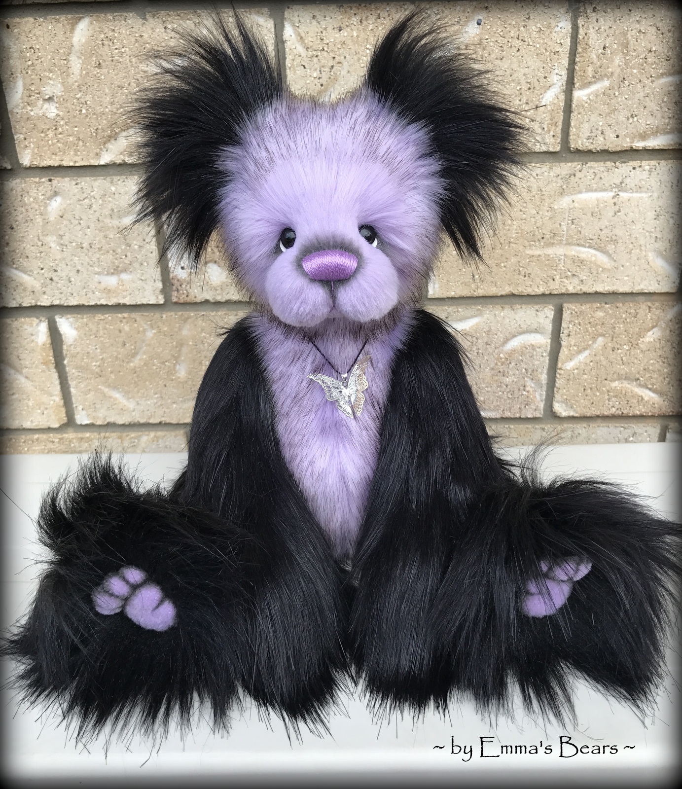 The Inner World of Emma's Bears: Custom bear - Scarlet