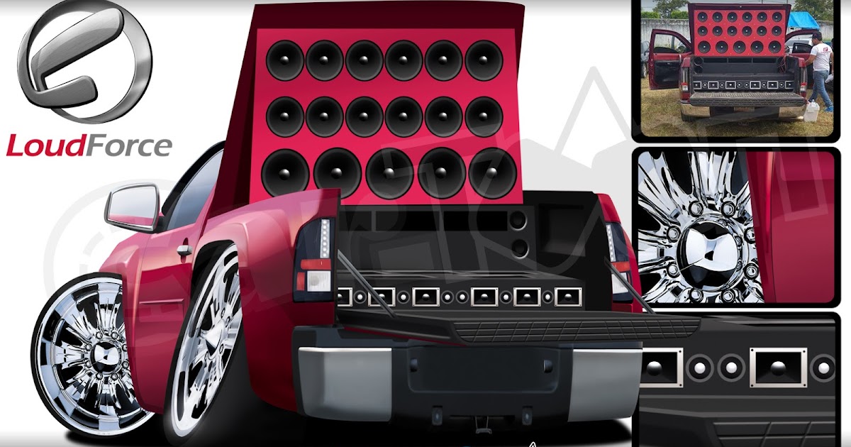 Virtual Tuning Studio, by Ark Llanes: Cartoon Chevy Silverado 2500